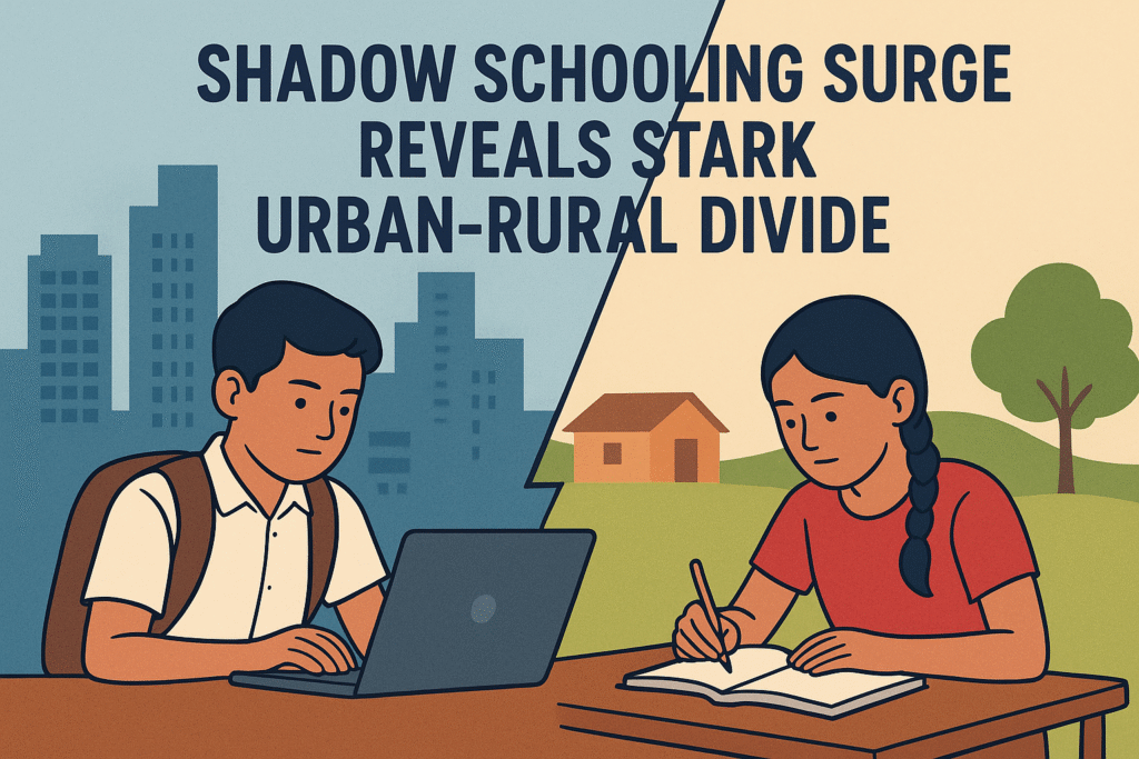 Shadow Schooling Urban-Rural Divide 2025 | Key Insights